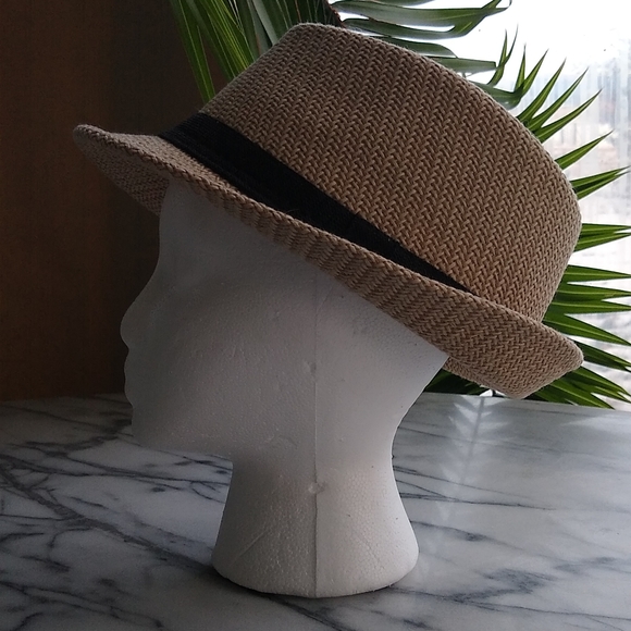 Accessories | Panama Style Wheat Color Straw Hat | Poshmark